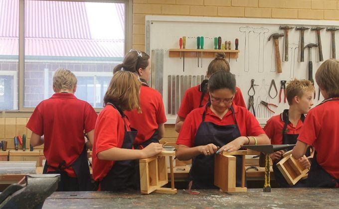 Woodwork - High School Options 2013